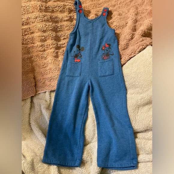 Disney | Matching Sets | Euc Mickey And Minnie Disney Blue Unisex Soft ...